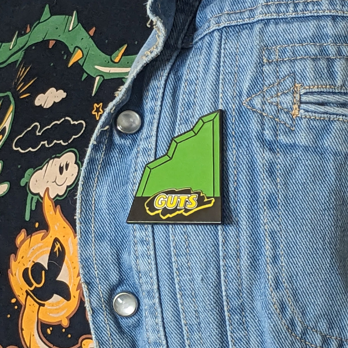 GUTS Cragrock Enamel Pin (Geek Fuel exclusive)