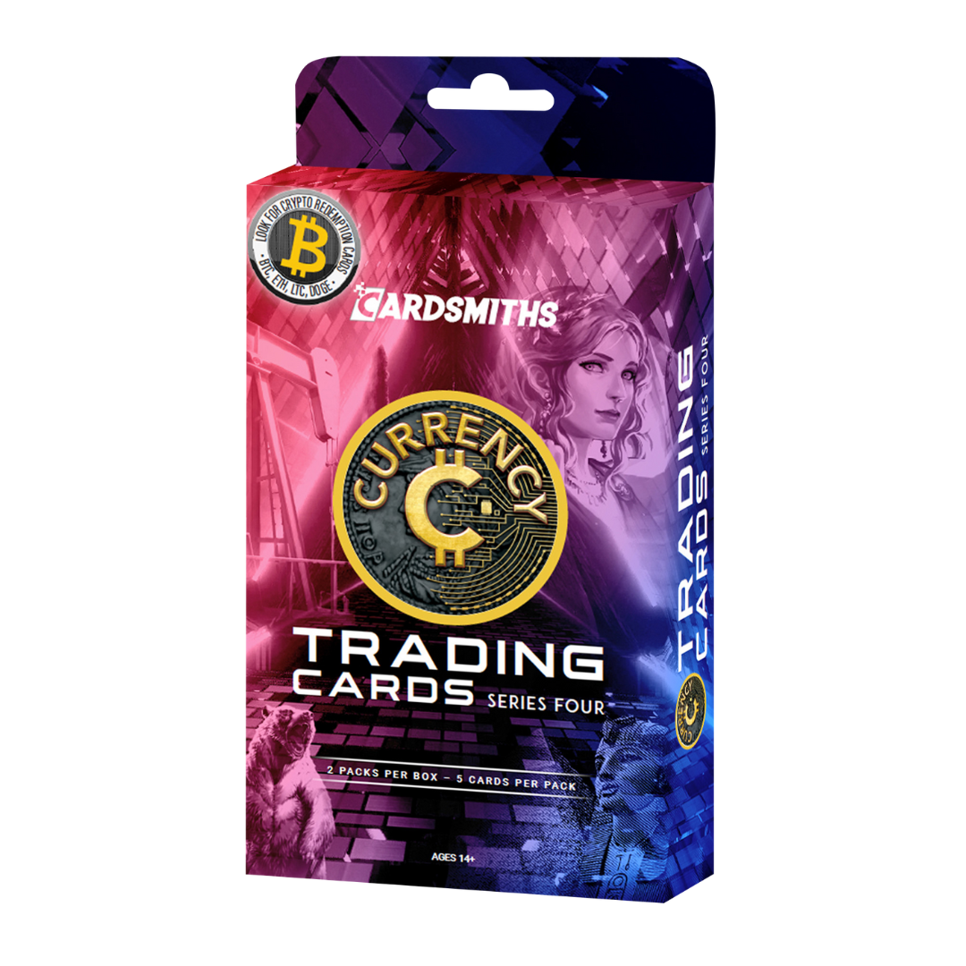 CURRENCY Series 4 Trading Cards (1 Collectors Box) — Geek Fuel