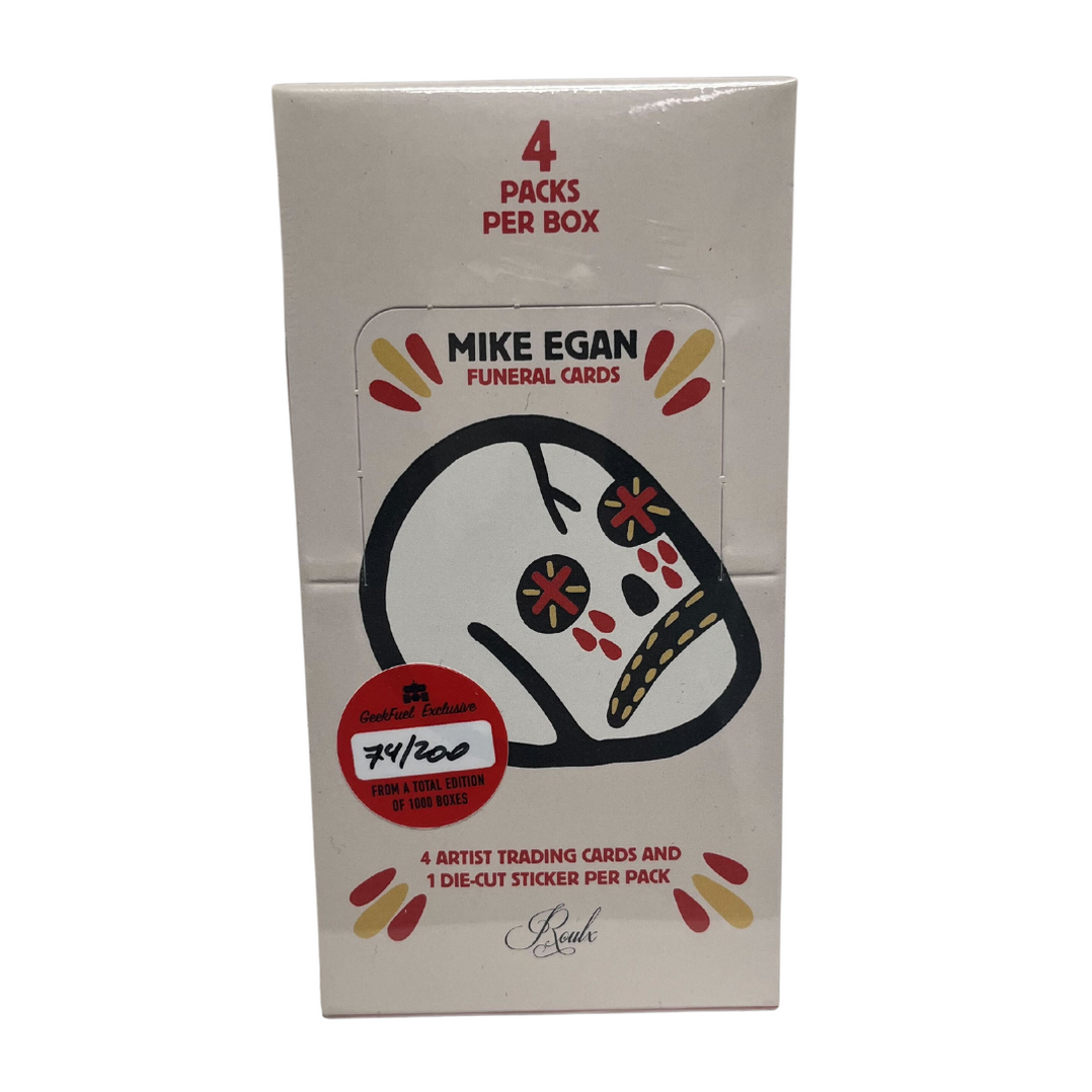 Mike Egan "Funeral Cards" Artist Trading Cards Factory Sealed Hobby Box ...
