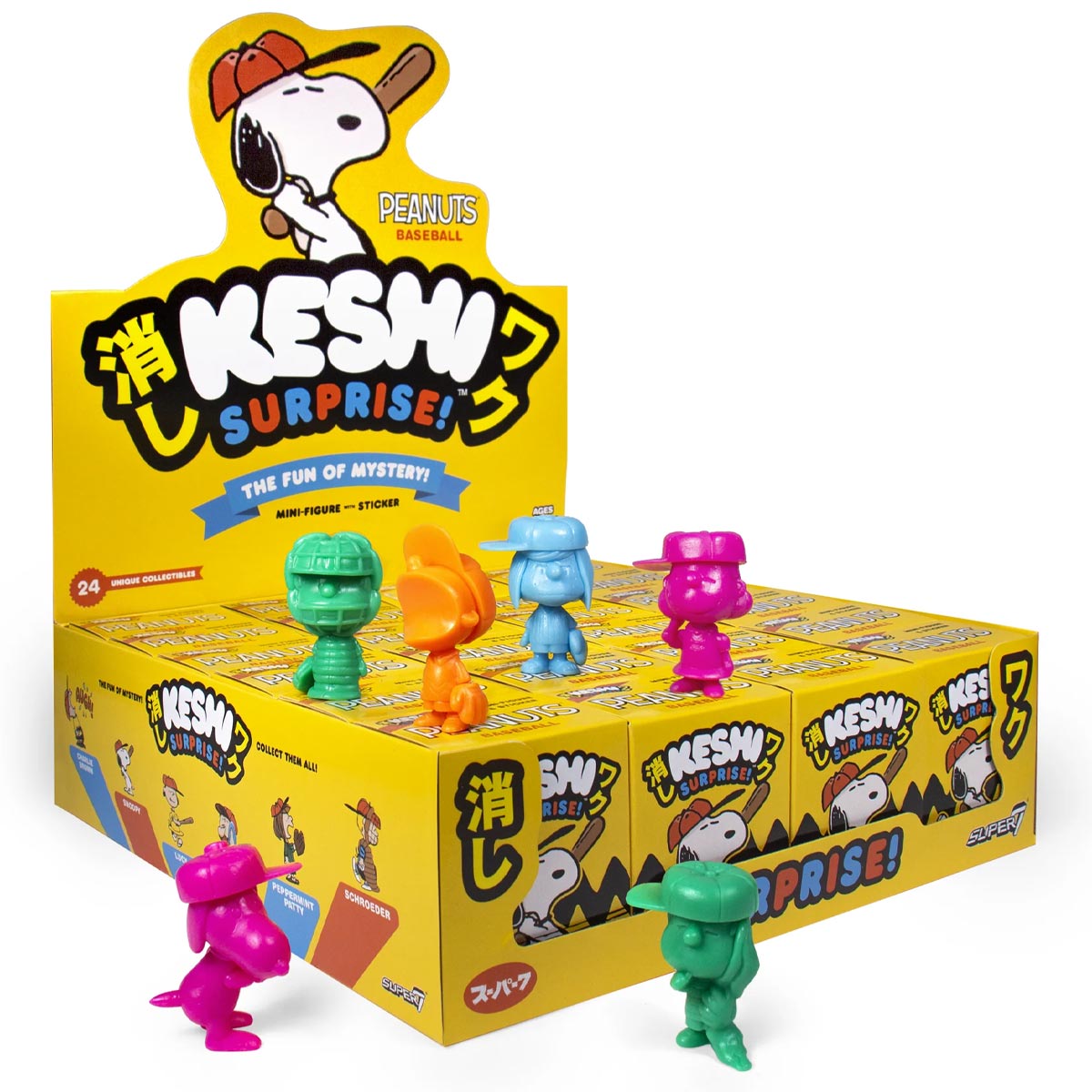 Peanuts Keshi Surprise Blind Box Case of 24 — Geek Fuel