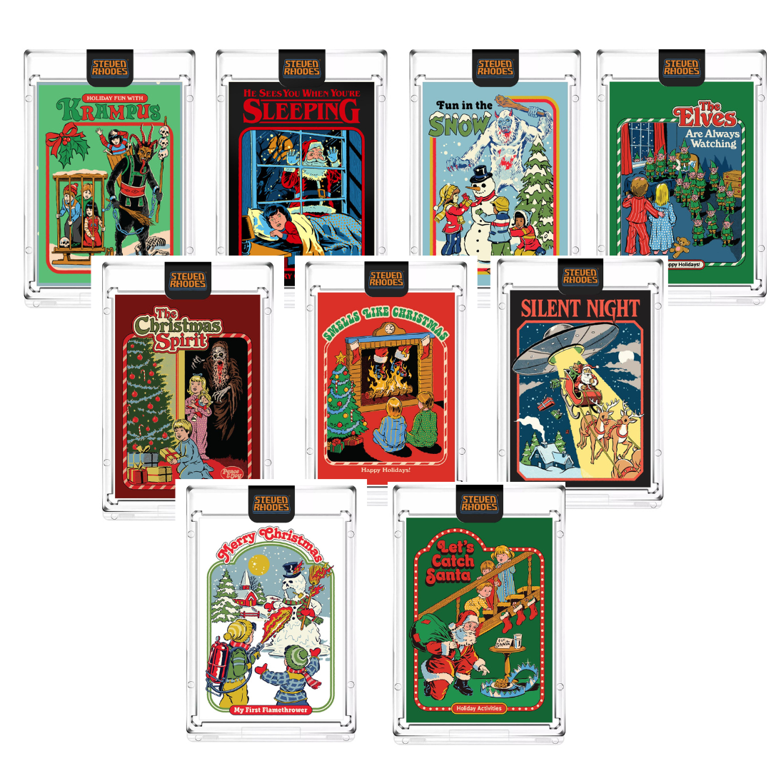 Steven Rhodes “Happy Holidaze Collection” Collectible Art Card SET OF ...