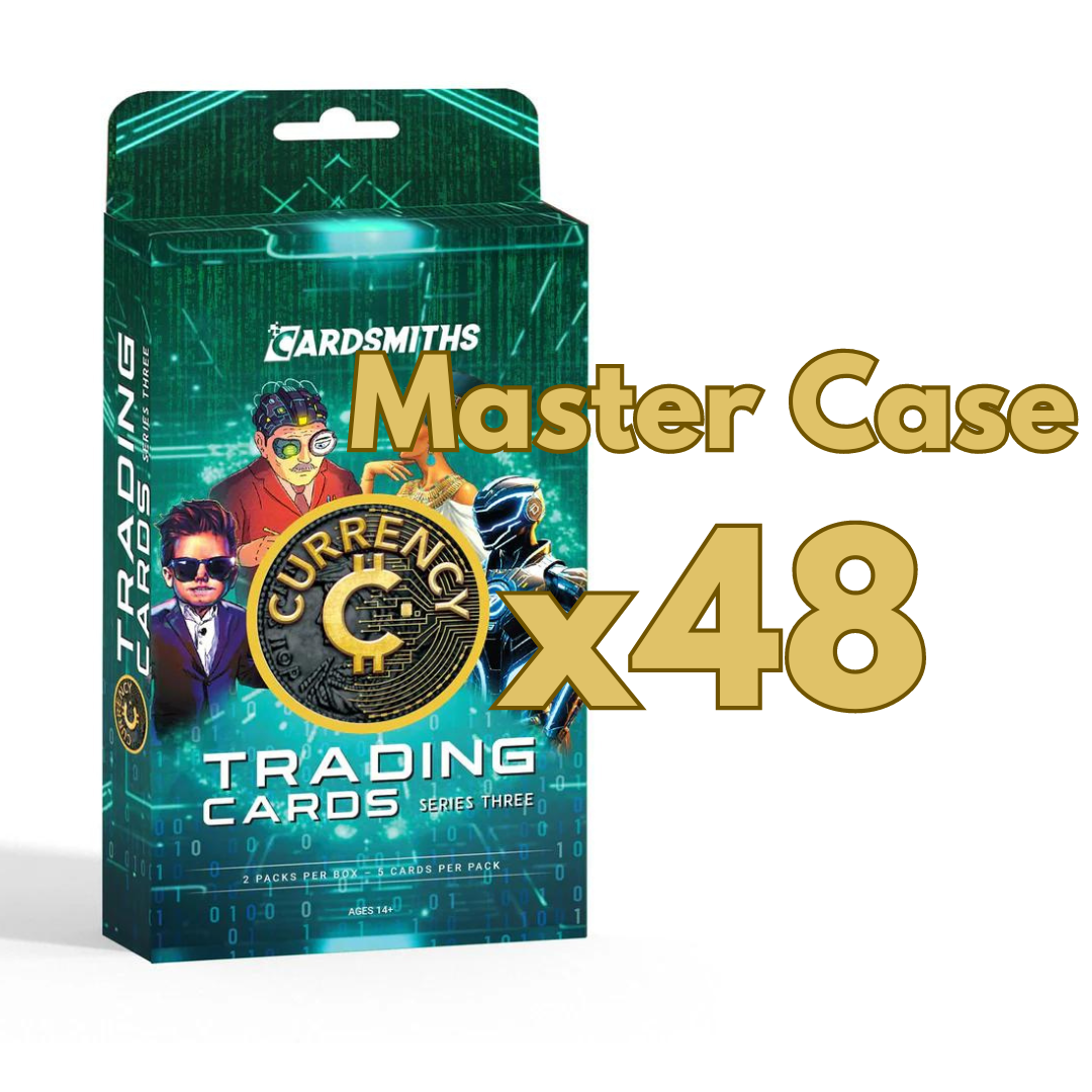 CURRENCY Series 3 Trading Cards (Master Case 48 Boxes) + PROMO Day One — Geek Fuel