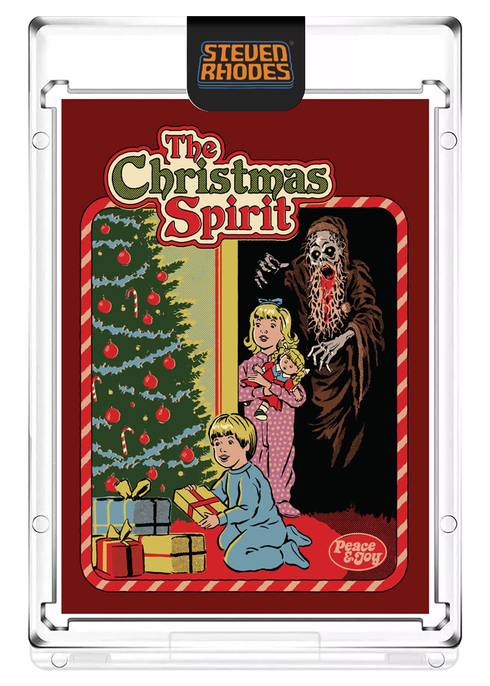 Steven Rhodes “The Christmas Spirit” Collectible Art Card (Serial Numb ...