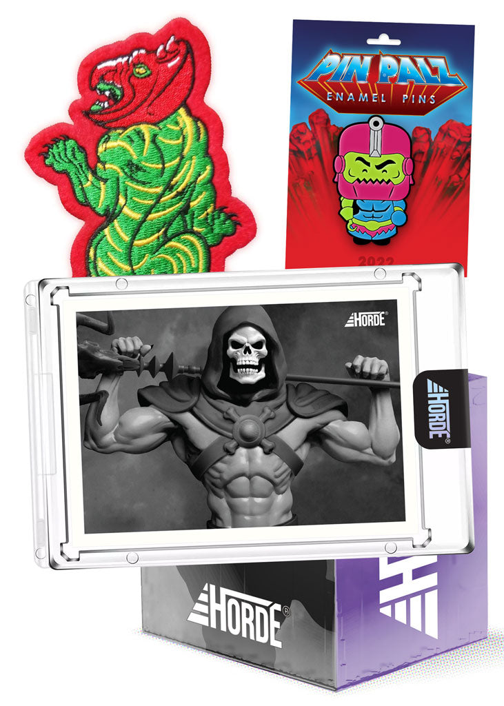 HORDE Bundle (Bones Jackson Card, Battle Patch, Trap Aww Soft Enamel P ...