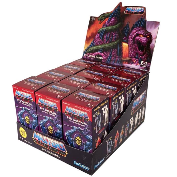 12-Pack of Evil Warrior ReAction Figure Blind Boxes — Geek Fuel