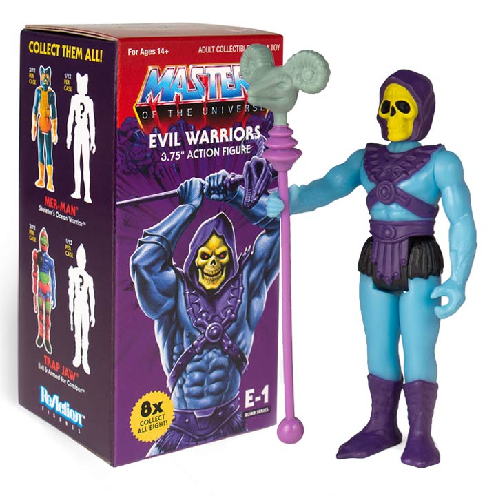 Masters of the Universe Evil Warrior 3 3/4-Inch ReAction Figure Blind ...