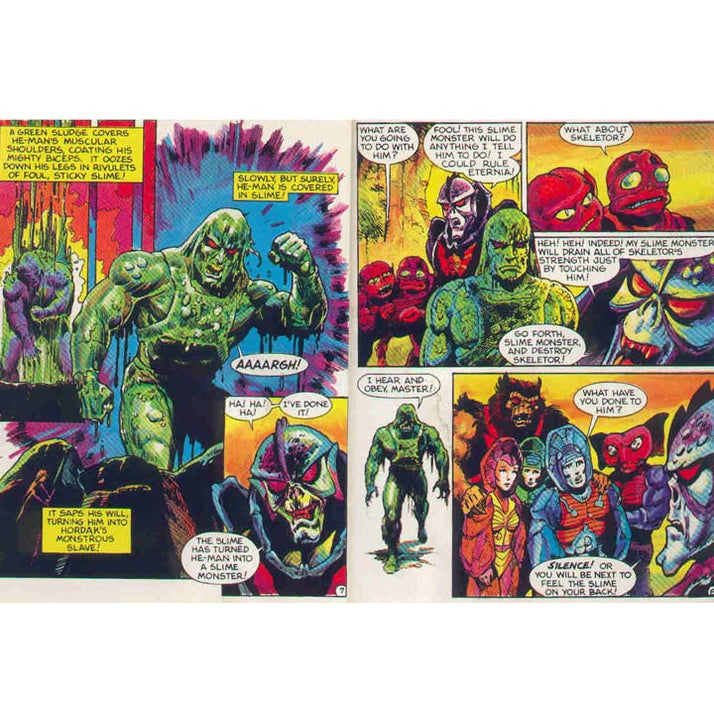 Masters of the Universe Slime Pit He-Man 3 3/4-Inch ReAction Figure ...